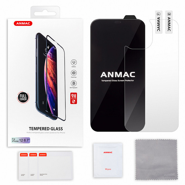 Защитное стекло для Apple iPhone 12 Pro Max 6.7" + пленка на заднюю ...