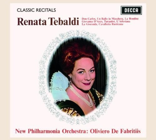 Audio CD Tebaldi / Classic Recital. - купить по низким ценам в интернет ...
