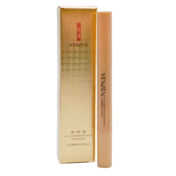VENZEN Увлажняющий консилер для лица Silky And Modification Concealer 2 ...