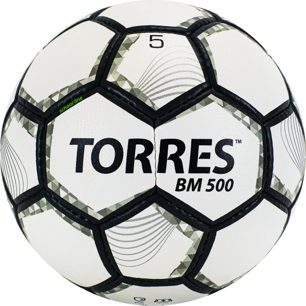 Футбольный мяч TORRES TORRES27, 5 размер, черный, белый купить по ...