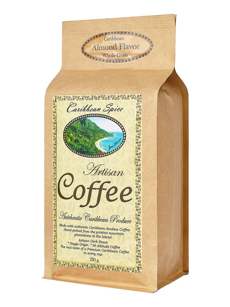 Кофе в зернах Caribbean Spice ARTISAN KOSHER ALMOND с миндальным орехом ...