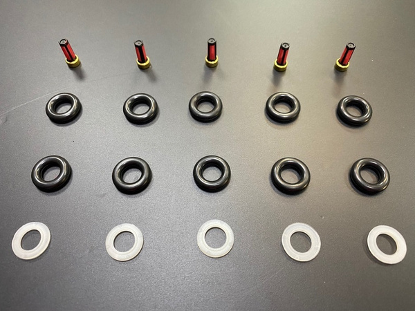 Комплект колечек топливной форсунки на 5 штук Volvo купить на OZON по ...