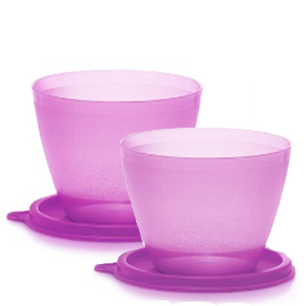 Контейнер пищевой Tupperware, 75 x 100 мм, объем 400 мл - купить по ...