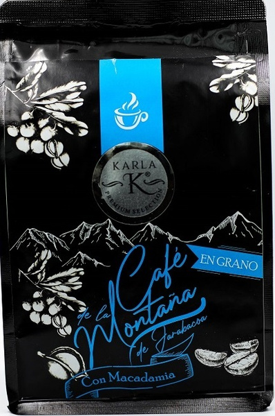 Кофе в зернах с орехом макадами coffee de la Montana Dominicana ...