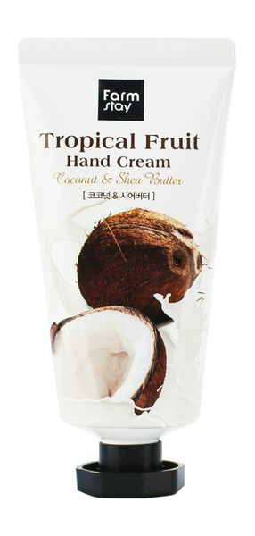 Крем для рук с кокосом и маслом ши Tropical Fruit Hand Cream Coconut ...