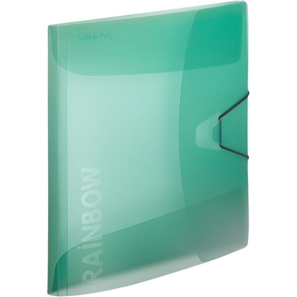 Папка на резинках Attache Rainbow Style зеленый ozon - купить с доставкой по выгодным ценам в ...