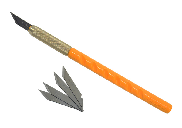 Нож OLFA, OL-AK-1/5B с перовым лезвием, 6мм_ - купить с доставкой по выгодным ценам в интернет ...