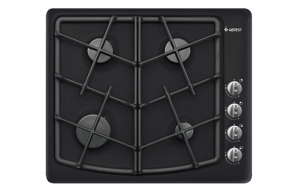 GEFEST Варочная панель газовая СГ СН 1211 К3 черный купить c доставкой на OZON по низкой цене ...