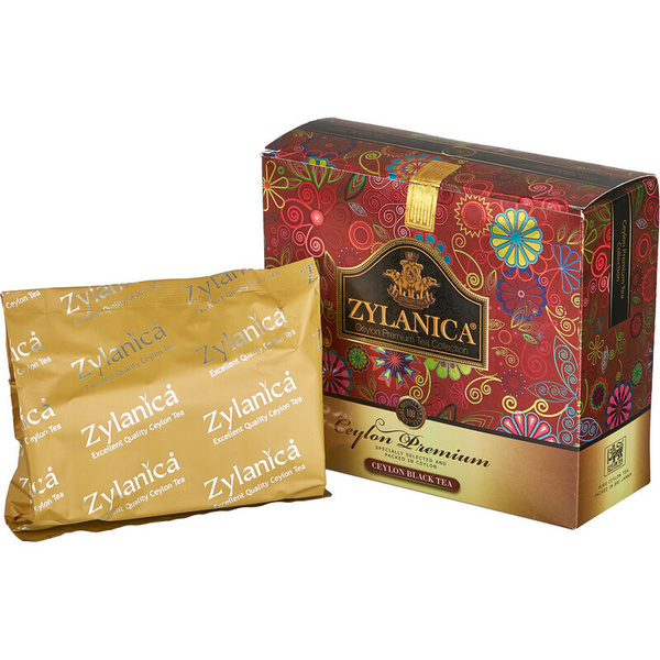 Чай Zylanica Ceylon Premium Collection черн. 100 пакx2гр/уп - купить с ...