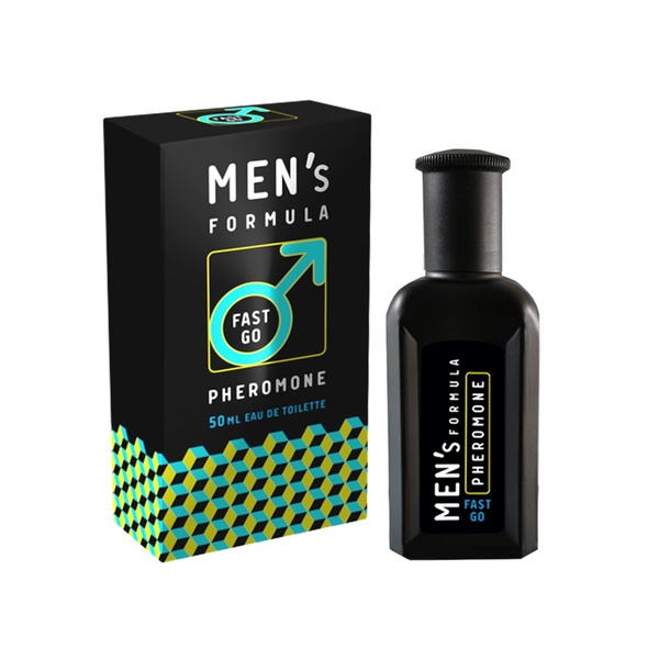 Delta PARFUM / Туалетная вода мужская Men's Formula Fast Go с феромонами, 50 мл / Мужской парфюм ...