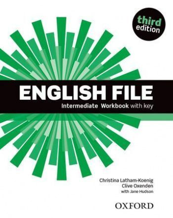 English File (3rd edition) Intermediate Workbook with key - купить с ...
