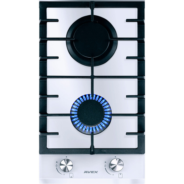 Газовая варочная панель AVEX HM 3022 W белая купить по низкой цене с доставкой и отзывами в ...