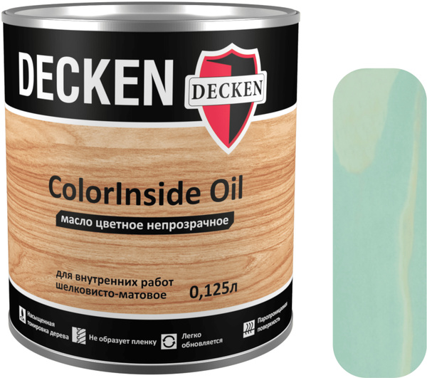 Масло для дерева DECKEN ColorInsidе Oil, 0,12, PROVENCE мята (PROVENCE ...