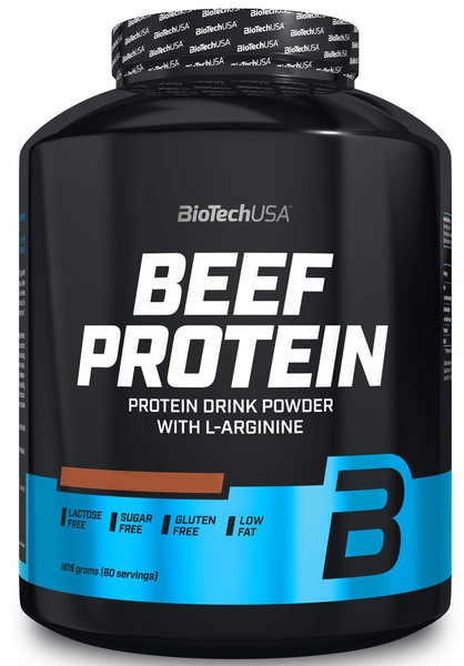 Говяжий протеин BioTechUSA Beef Protein 1816 г клубника - купить с ...
