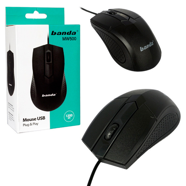 Мышь Banda MW500, черный - купить по выгодной цене в интернет-магазине ...