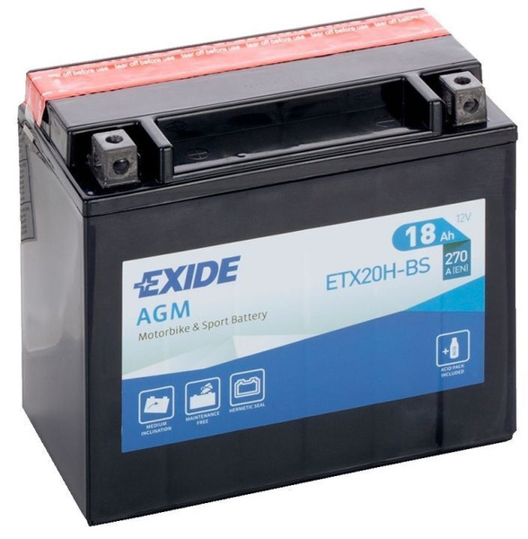 Аккумулятор автомобильный EXIDE AGM купить по выгодной цене в интернет ...