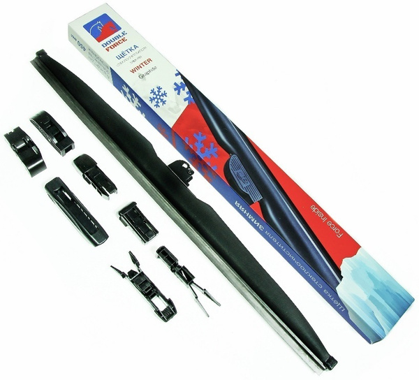 Щетка стеклоочистителя каркасная Double Force DFW18, крепление Крючок (Hook / J-Hook) - купить ...