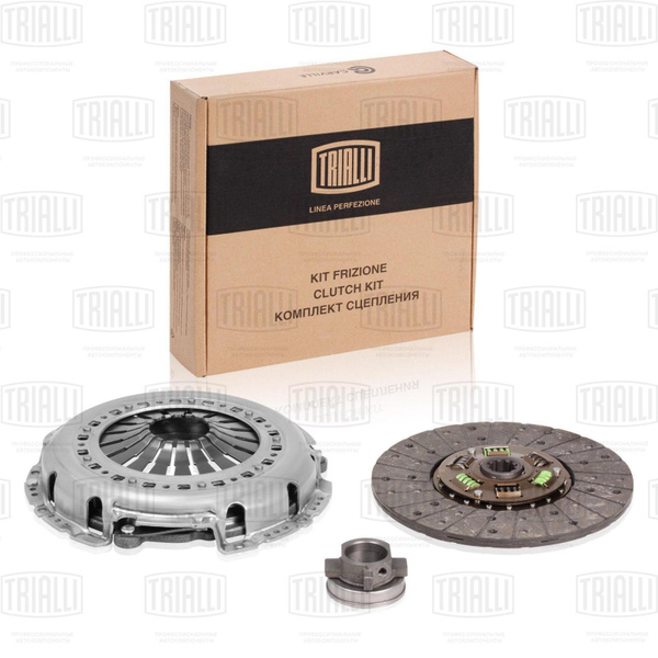 Комплект сцепления в сборе для автомобилей ГАЗ 53/3307 (змз. 511/513 V8) TRIALLI FR 508 ...
