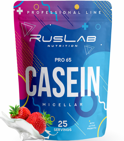 Казеиновый протеин CASEIN PRO 65,белковый коктейль (800 гр),вкус ...