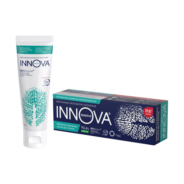 INNOVA Зубная паста Бережное осветление эмали, 75 мл - купить с ...