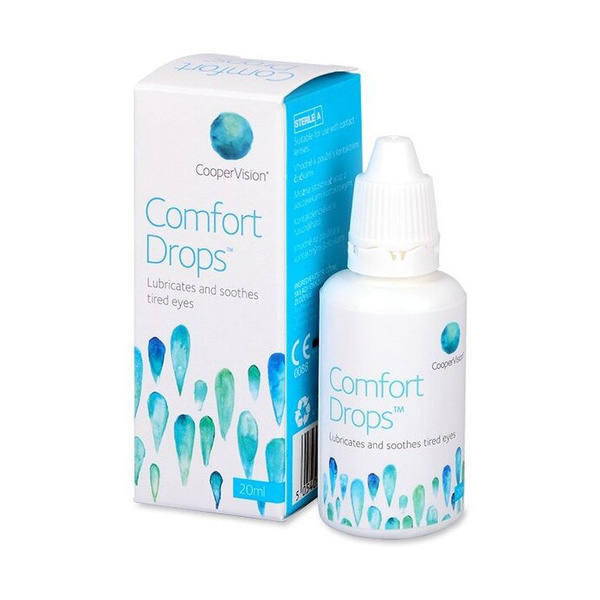 CooperVision Капли Comfort Drops 20 мл - купить с доставкой по выгодным ...