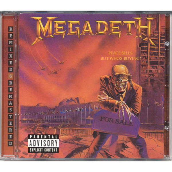 CD Megadeth. Peace Sells But Who's Buying. Remixed & Remastered (CD ...