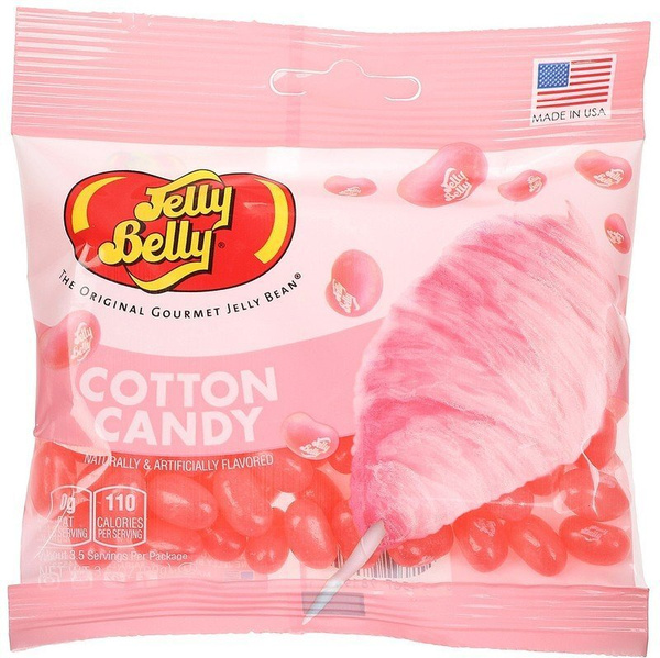 Jelly Belly сахарная вата Cotton Candy, 70 гр. - купить с доставкой по ...