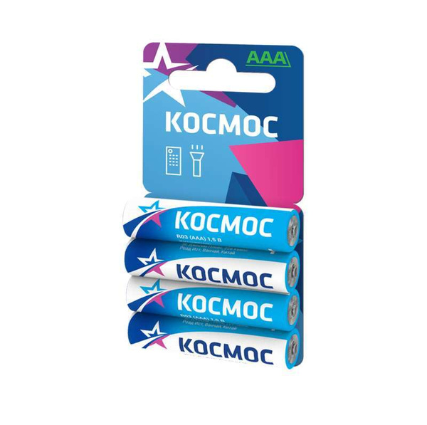 Космос Батарейка, 4 шт - купить с доставкой по выгодным ценам в ...