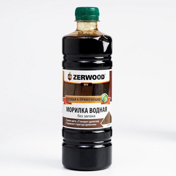 Морилка водная ZERWOOD MV мокко, 0,5 л - купить по низкой цене в ...