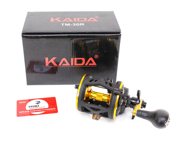 Катушка KAIDA TM, Мультипликаторная купить по низкой цене с доставкой в интернет-магазине OZON ...