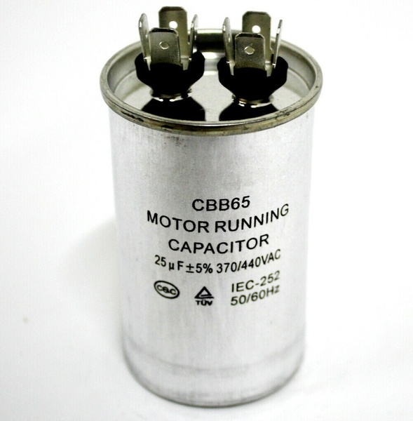 Пусковой конденсатор 25 мф 440V CBB65 - купить с доставкой по выгодным ...