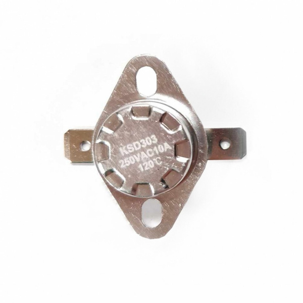 Термостат KSD303 10A 120C, биметаллический, самовозвратный (для ...