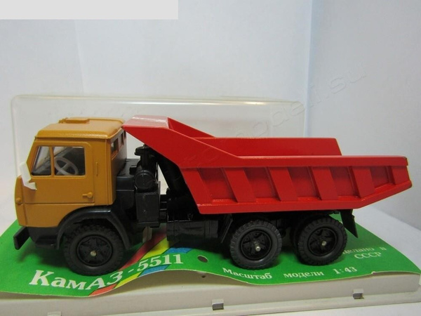 КАМАЗ 5511 ГЛАВМОСАВТОТРАНС, арт. Г-10641, Модель грузовика коллекционная - купить в интернет ...