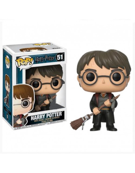Фигурка Гарри Поттер с метлой Harry Potter из фильма Гарри Поттер 51 ...