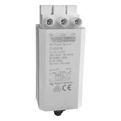 Импульсное зажигающее устройство (ИЗУ) Vossloh Schwabe Z 400 MK 35-400W ...
