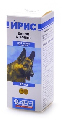 Агроветзащита капли глазные "Ирис" - препарат для лечения болезней глаз ...