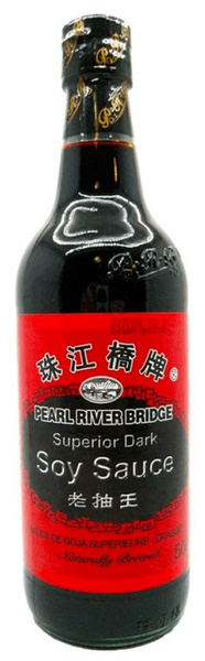 Соус Pearl River Bridge Соевый, темный, 500 мл - купить с доставкой по ...