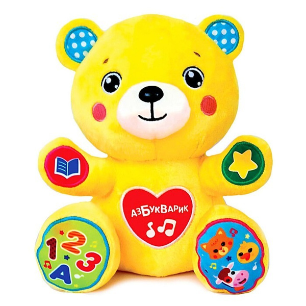 Мягкая музыкальная игрушка "Мишутка-сказочник" 4680019284699 - купить с ...