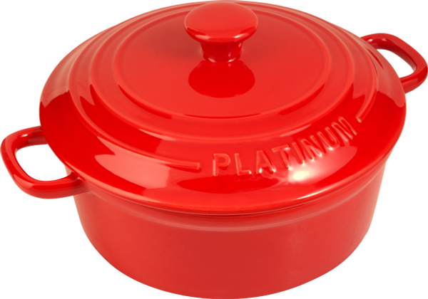 Кастрюля для запекания PLATINUM CHOICE BY HOMECLUB фарфор, 4л купить на ...