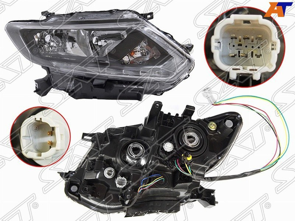 Фара автомобильная SAT купить по выгодной цене в интернет-магазине OZON ...