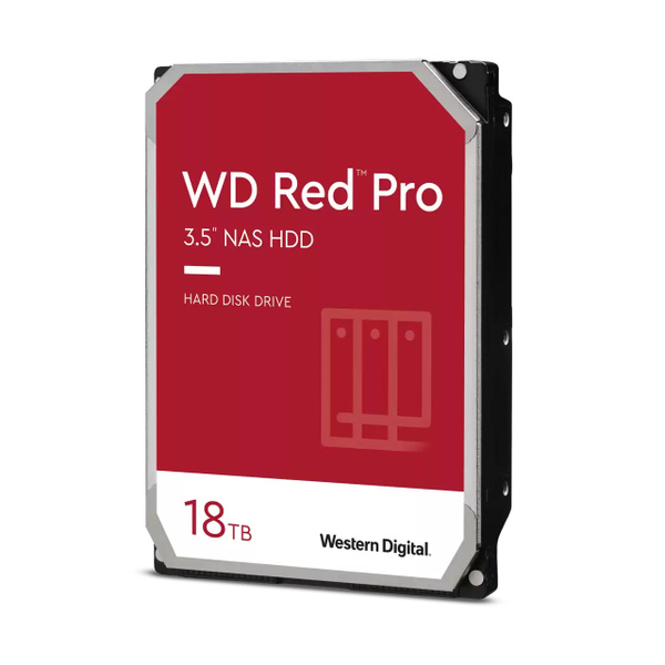 18 ТБ Внутренний жесткий диск Western Digital WD Red Pro-M62 (WD181KFGX ...