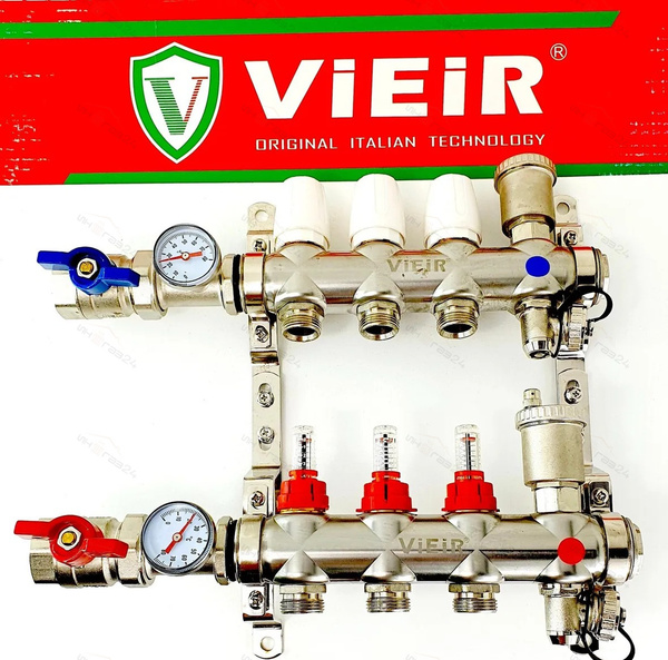 Теплый пол VIEIR VR116_3-вых_87804 - купить по доступным ценам в интернет-магазине OZON (271478181)