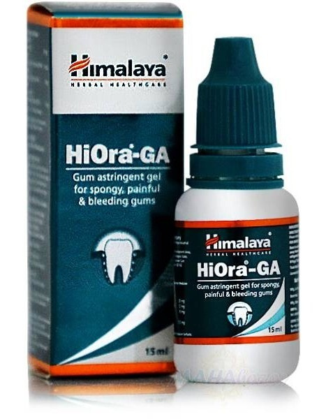 Himalaya HIORA-GA Gel (ХИОРА-ГА Аюрведический гель для десен, Хималая ...
