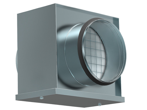 Shuft FBCr 250 Воздушный фильтр-бокс с фильтром для круглых воздуховодов - купить по выгодной ...