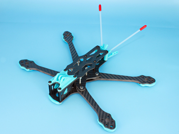 Карбоновая рама квадрокоптера APEX DC 5 4400 купить на OZON по низкой ...
