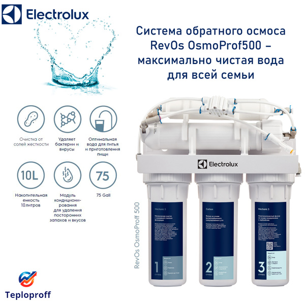 Фильтр встраиваемый под мойку, RevOs ОsmoProf500 - купить в интернет ...