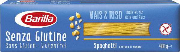 Barilla / Макароны Barilla Gluten Free Спагетти 400г 2 шт - купить с ...