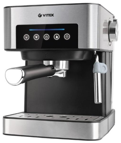 Кофеварка рожковая VITEK VT-1508 купить на OZON по низкой цене (1969622497)
