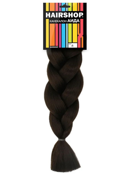 HAIRSHOP Канекалон Аида 4, 200 г, 130 см - купить по низкой цене в ...
