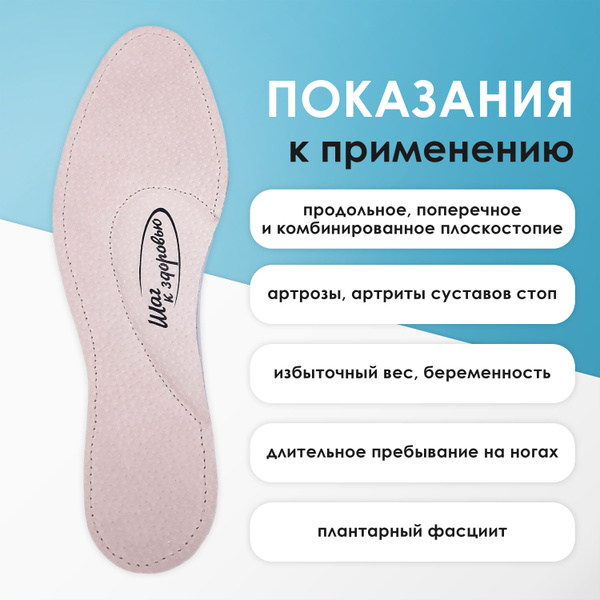 Стельки ортопедические при продольно-поперечном плоскостопии ...